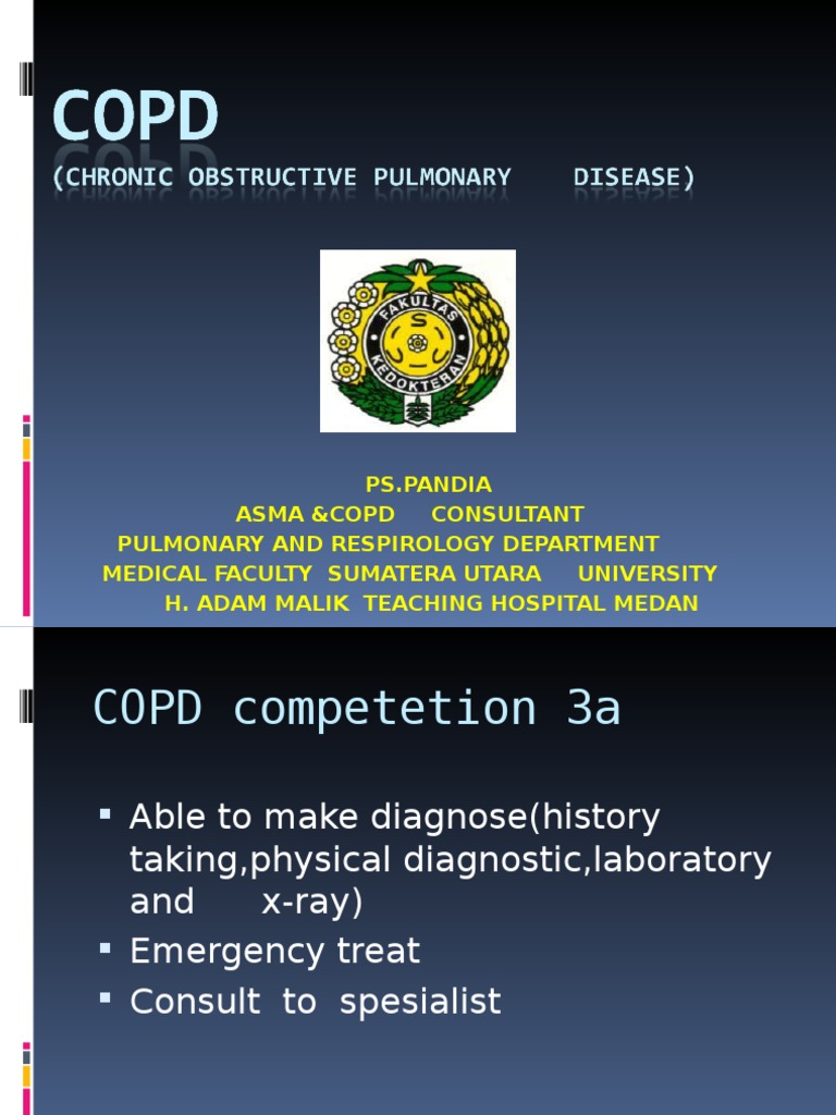 K10 - Copd 2011 | PDF | Chronic Obstructive Pulmonary Disease | Smoking ...