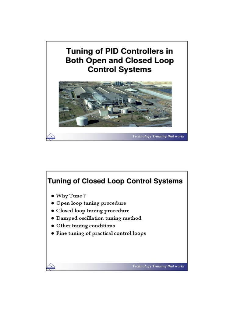IDC Techologies - Loop Tuning Tips | PDF | Control Theory | Systems ...