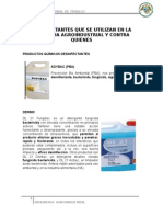 Divosan Forte Ficha Tecnica | PDF | Química | Sustancias químicas