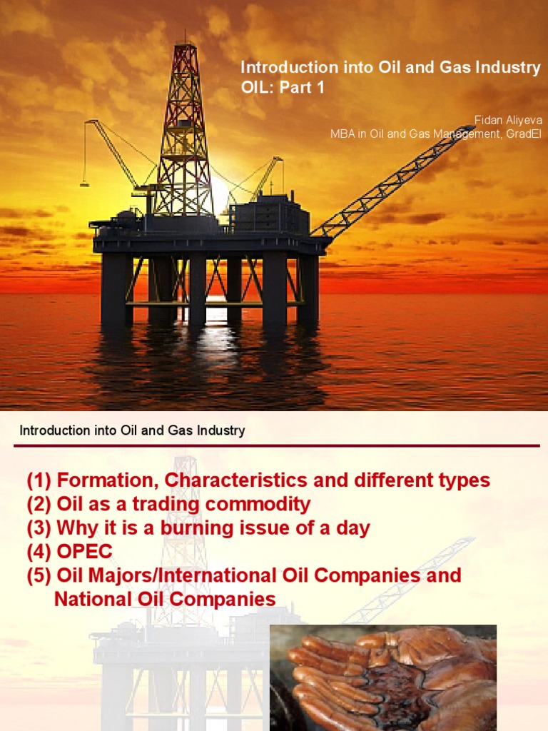 Introduction Into Oil and Gas Industry OIL: Part 1 | PDF | Opec | Petroleum