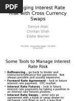 Cross Currency Swap Pricing Guide | PDF | Currency Swap | Swap (Finance)