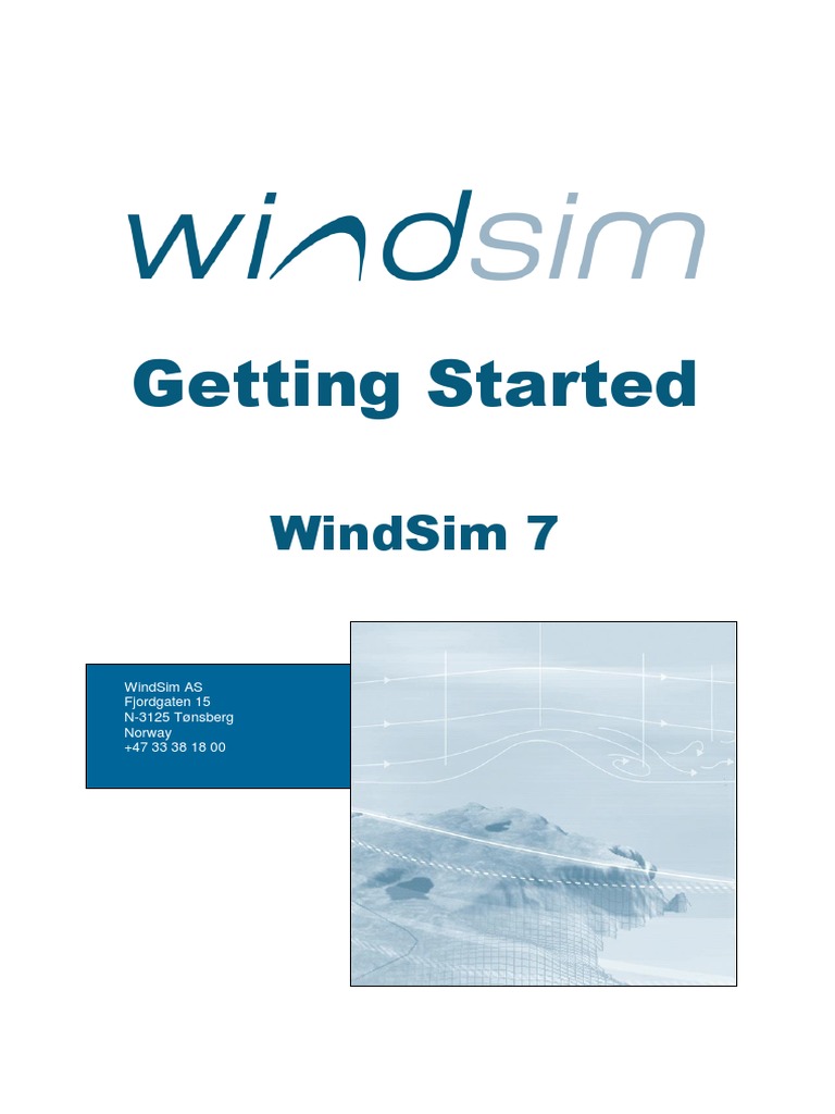 WindSim - Getting Started | Download Free PDF | Computational Fluid ...