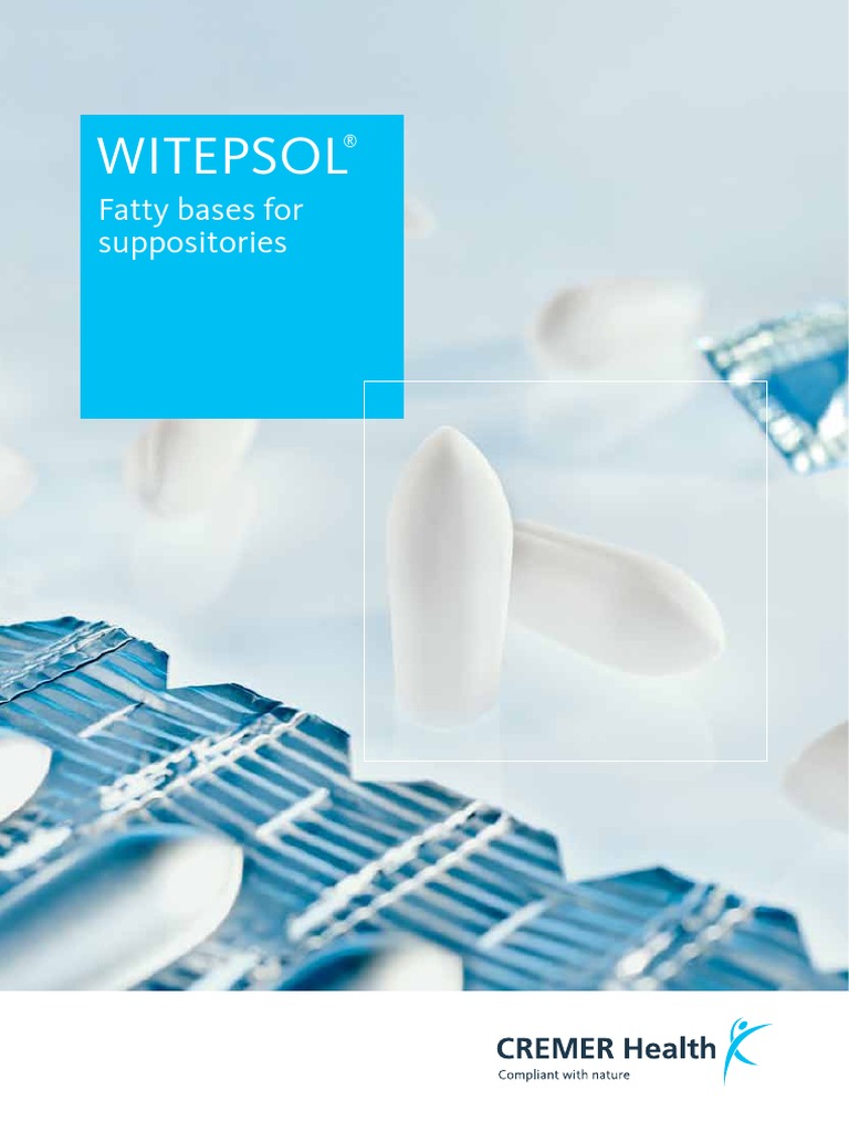 02 Broschuere Witepsol | PDF | Gas Chromatography | Thin Layer ...