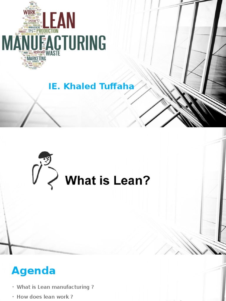 Lean Manufacturing Tools Overview | PDF