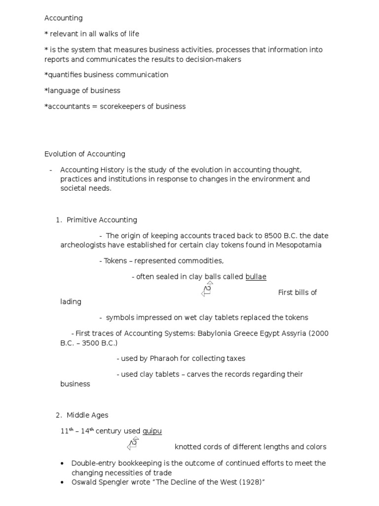 Accounting 100 First Chapter | Download Free PDF | Bookkeeping | Business
