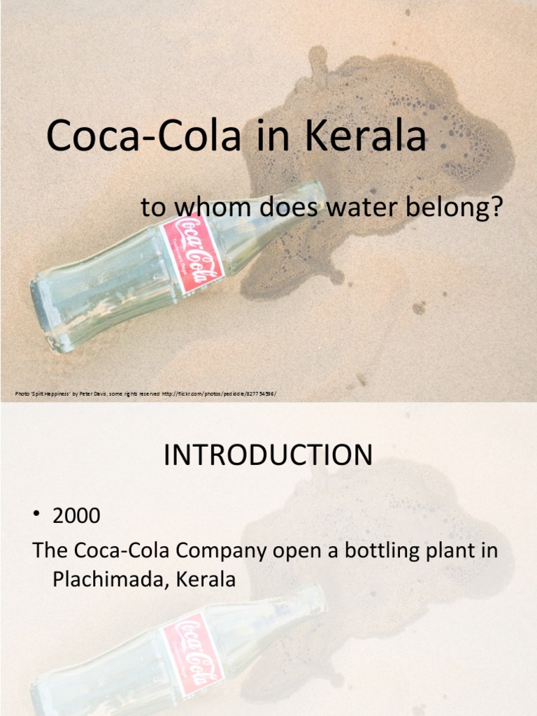 Case Study Coca Cola | PDF | Water Resources | Coca Cola