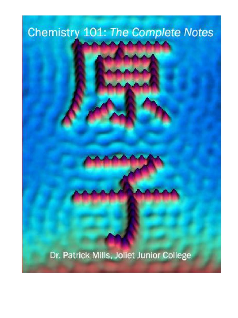 Chemistry 101 Complete Notes | PDF | Ion | Molecules