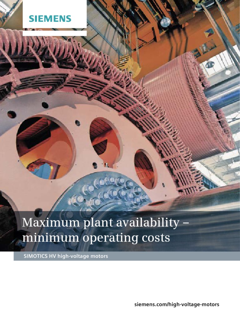 Simotics HV Overview en PDF | PDF | Transmission (Mechanics) | Engines