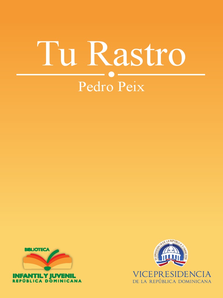 Tu Rastro de Pedro Peix | PDF