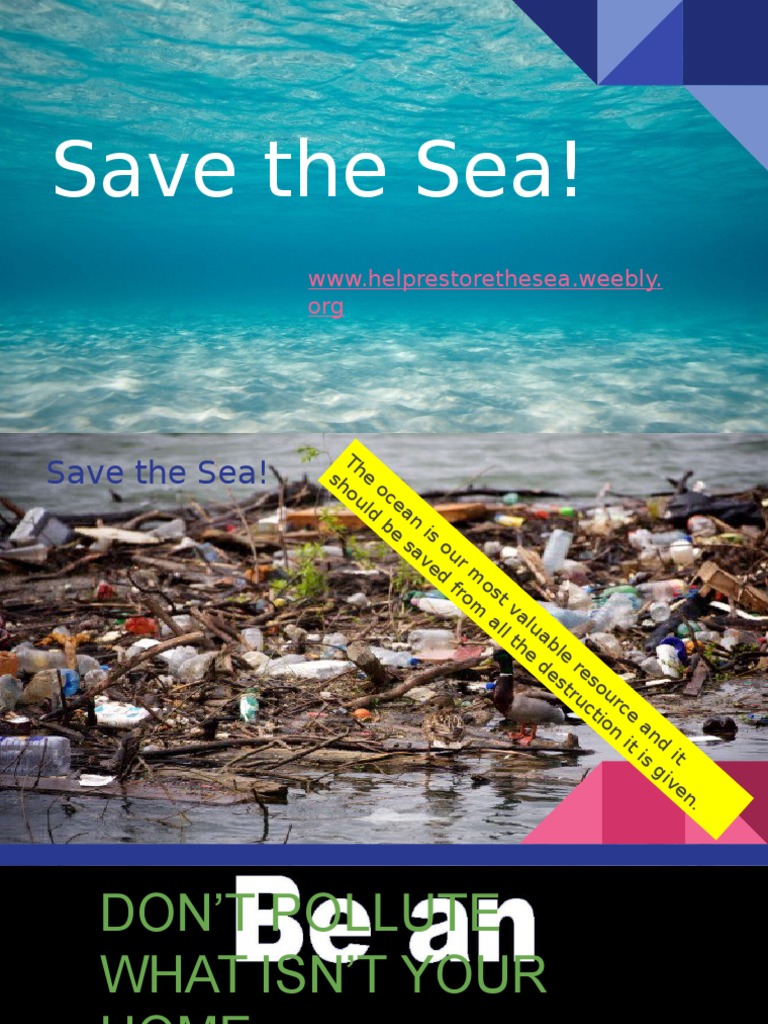 Save The Sea - 2 | PDF