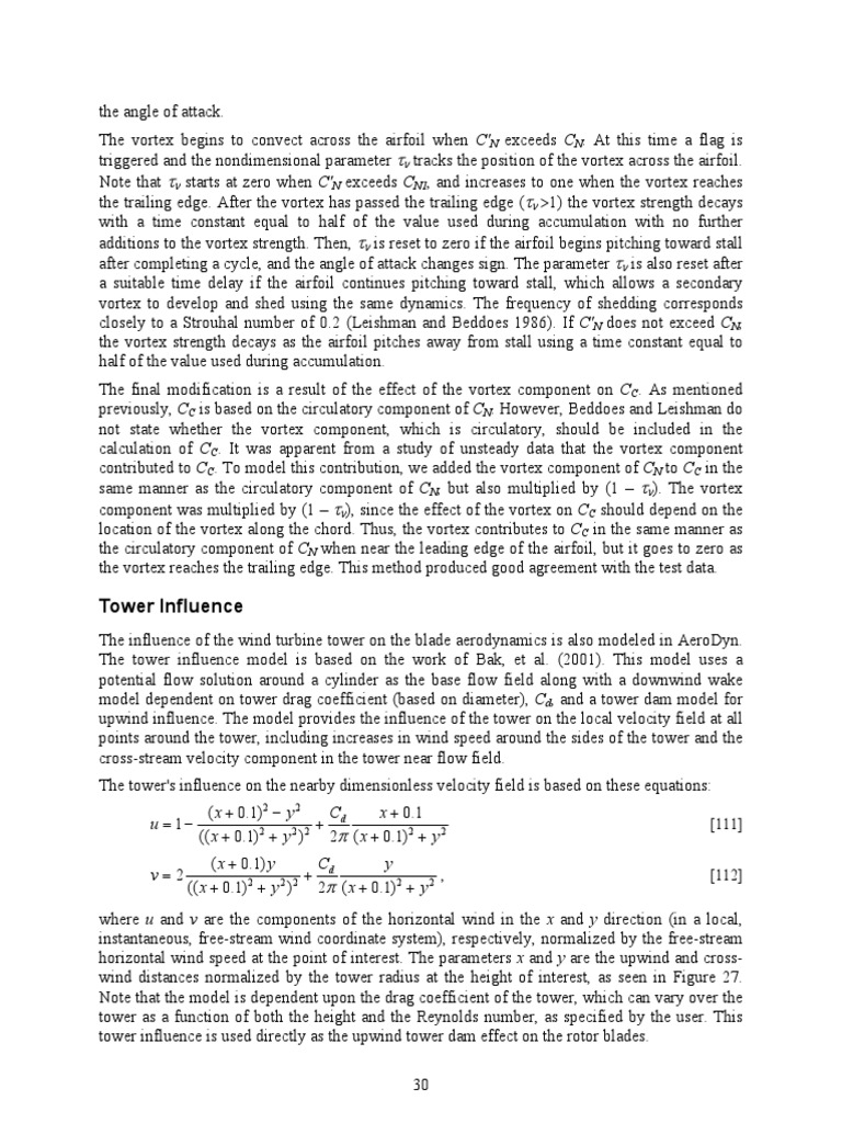 Tower Shadow and Wind Inputs | PDF | Wound | Turbine