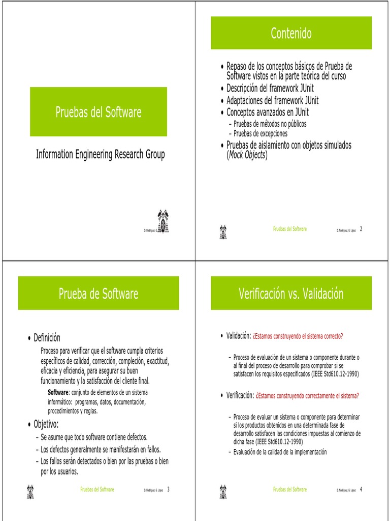Pruebas 4 X 1 | PDF | Marco de software | Java (lenguaje de programación)