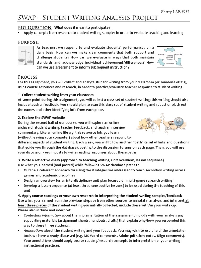 SWAP - Student Writing Analysis Project | PDF | Interdisciplinarity ...