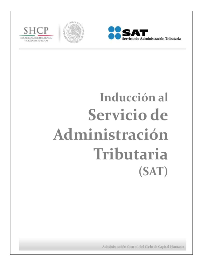 Sat | PDF | Politica de mexico | Administración Pública