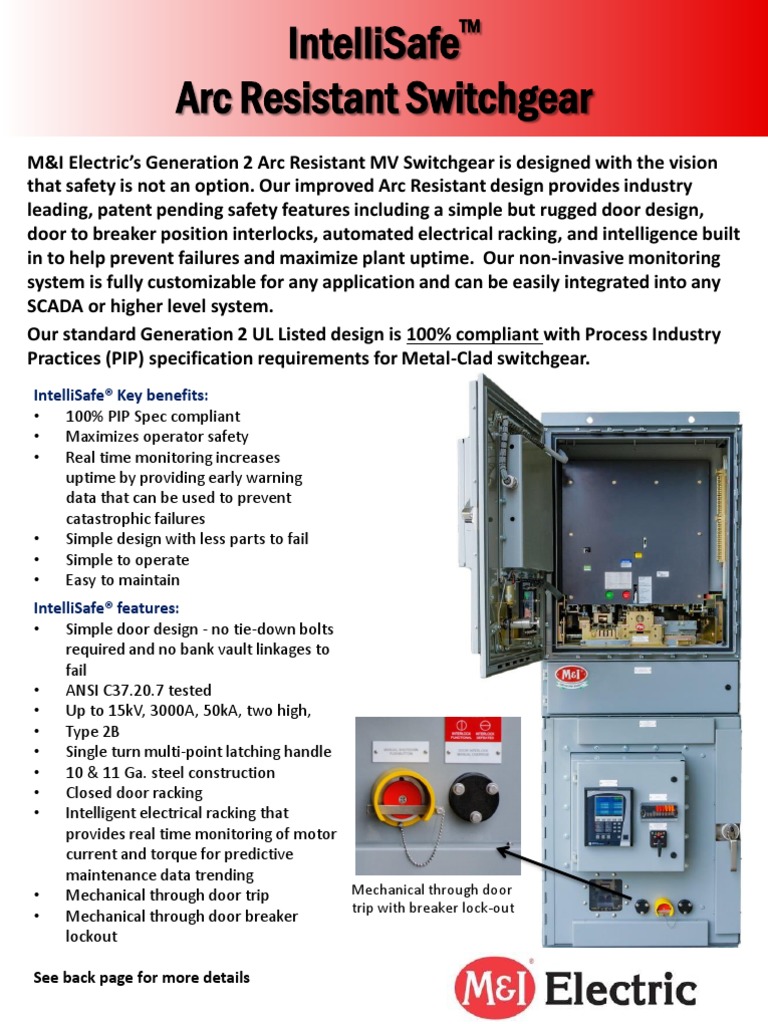 Intellisafe® Key Benefits:: See Back Page For More Details