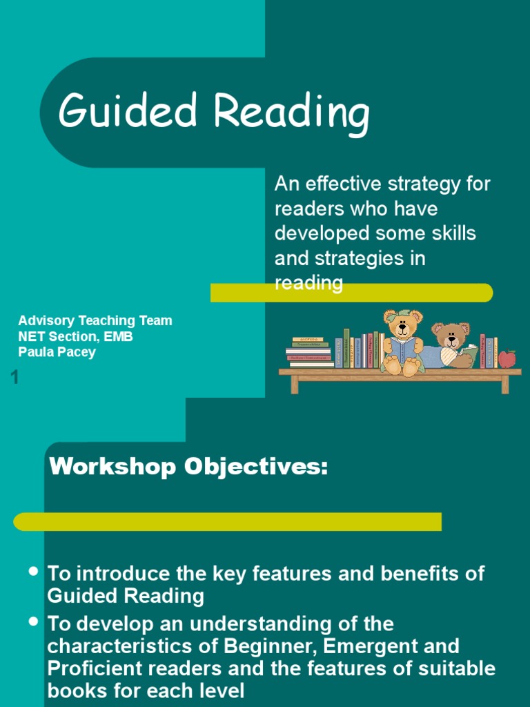 For Young Learners-Guided Reading Pow - Point | PDF | Reading (Process ...
