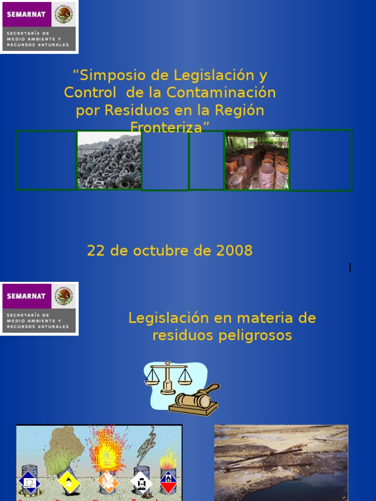 Semarnat Lgpgir Reglamento | PDF | Residuos | Contaminación