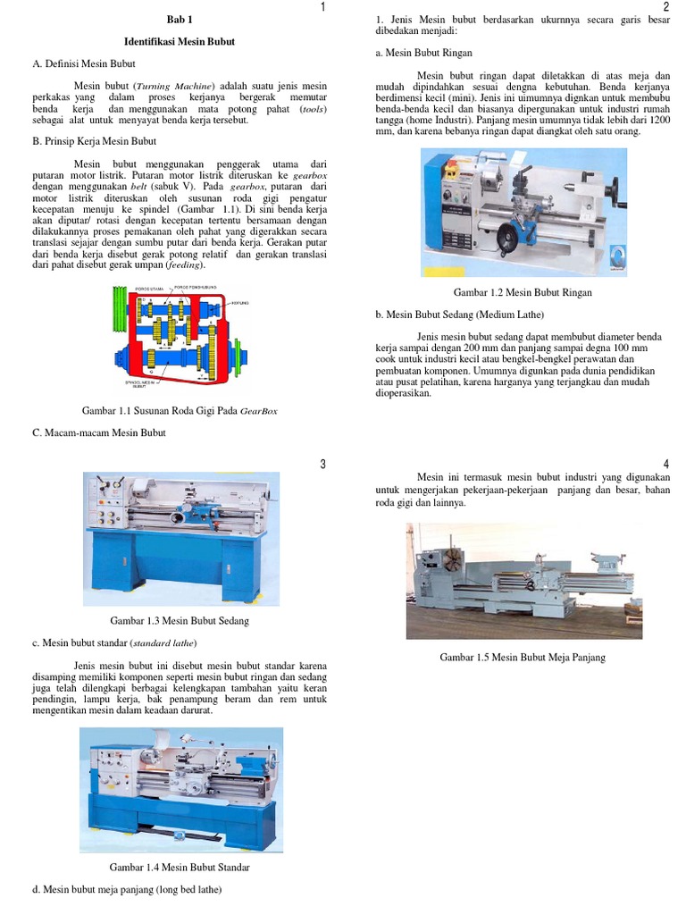 Buku Saku Mesin Bubut | PDF