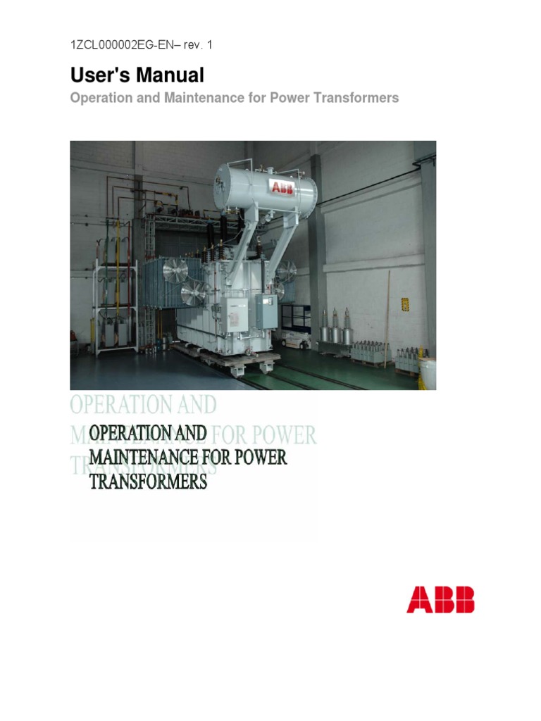 User Manual For ABB PTR | PDF