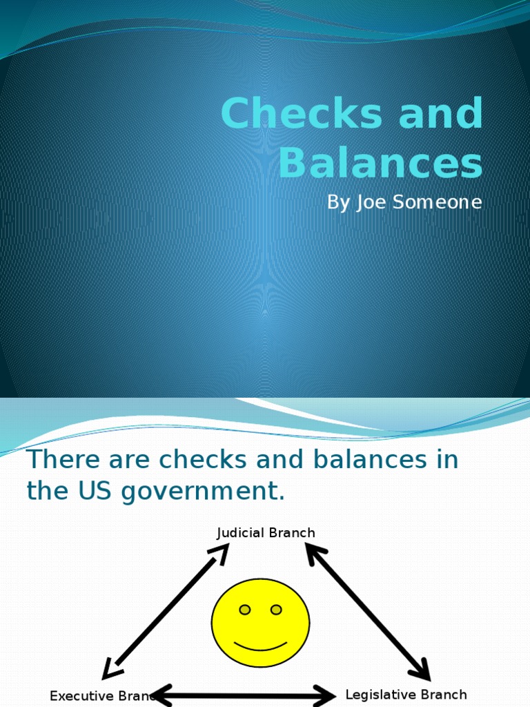 Checks and Balances | PDF | Presidents Of The United States | American ...