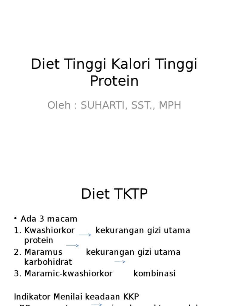 Diet TKTP | PDF