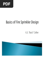 Basics of AFSS Design | PDF | Fire Sprinkler System | Valve