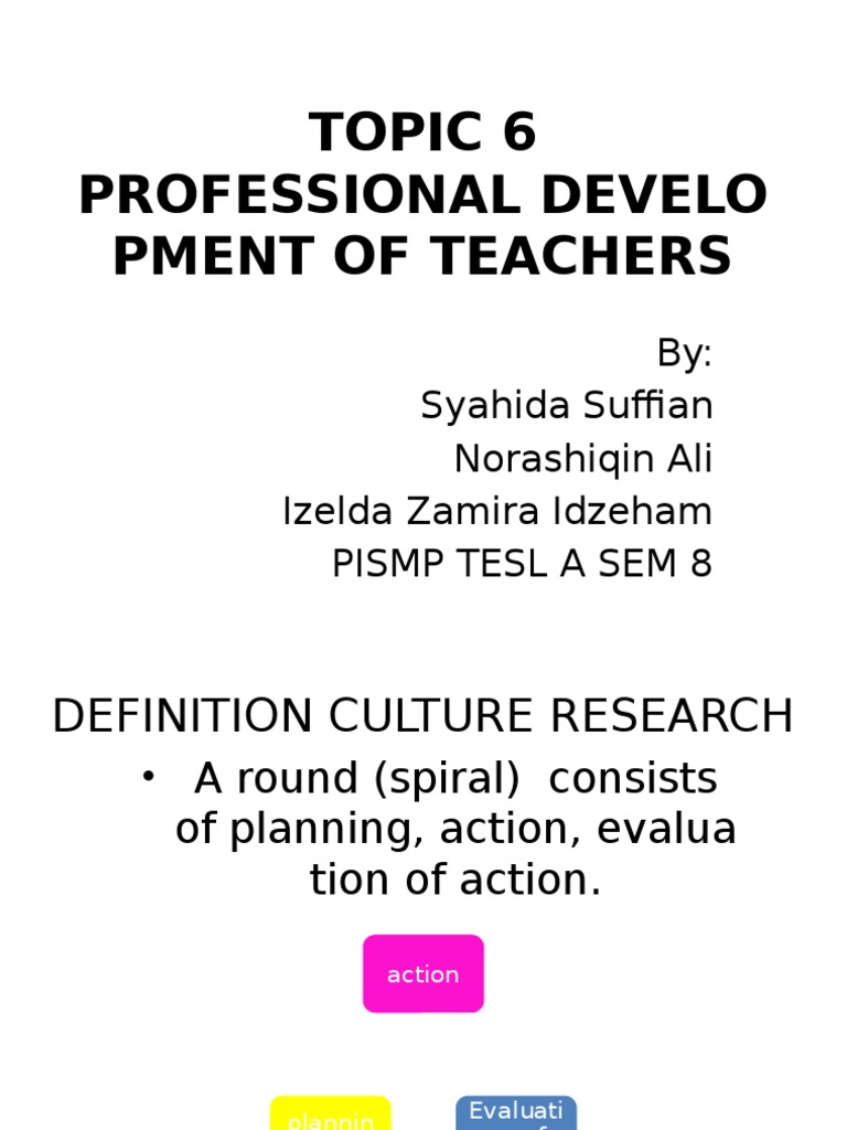 Teacher Professional Development Guide | PDF | Collaboration | Curriculum