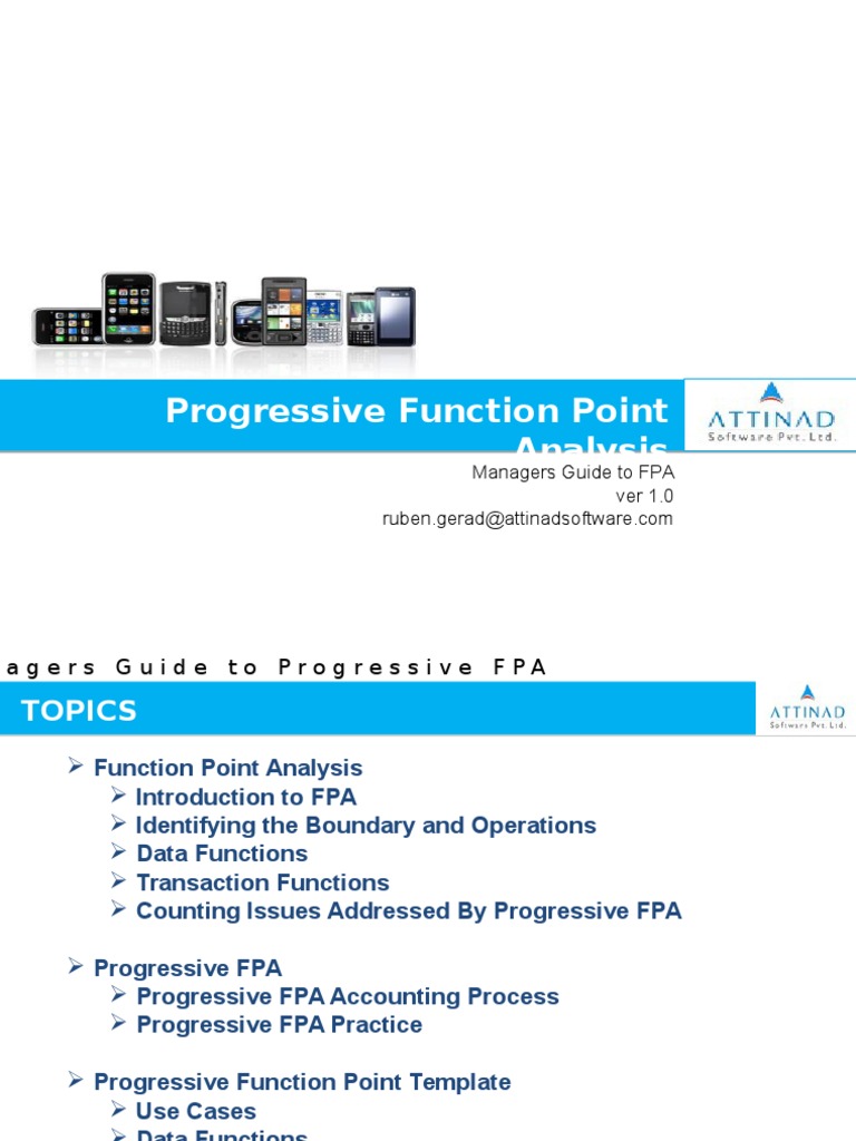 Progressive Function Point Analysis | PDF | Application Programming Interface | File Transfer ...
