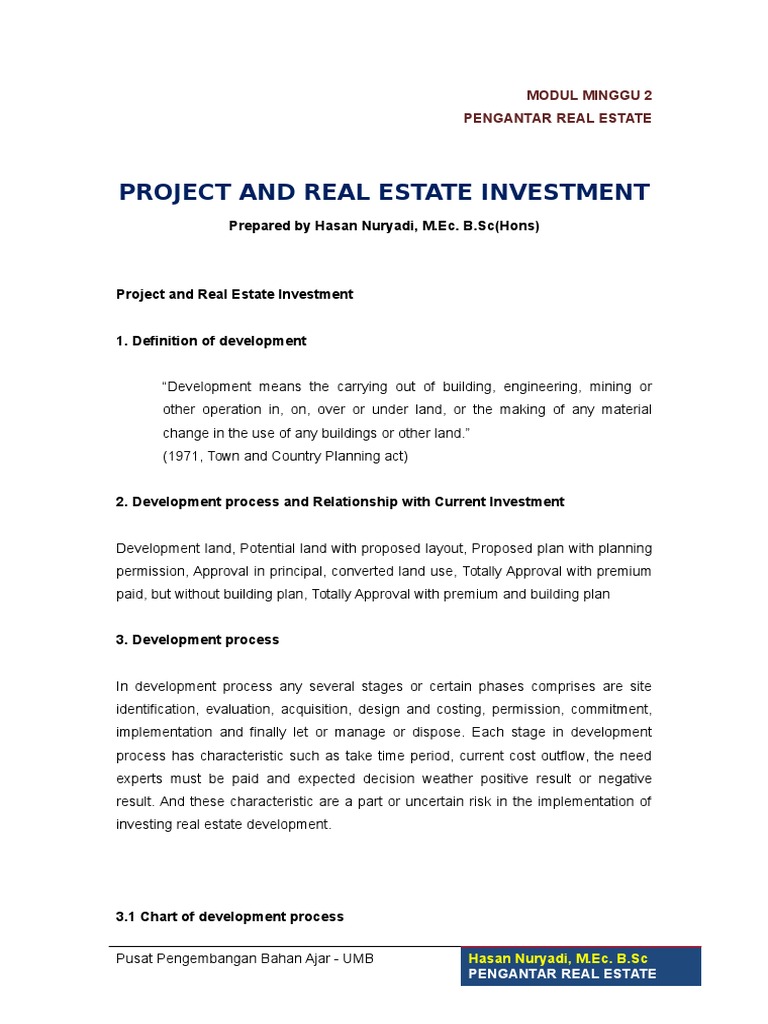Real Estate Investment Guide | PDF