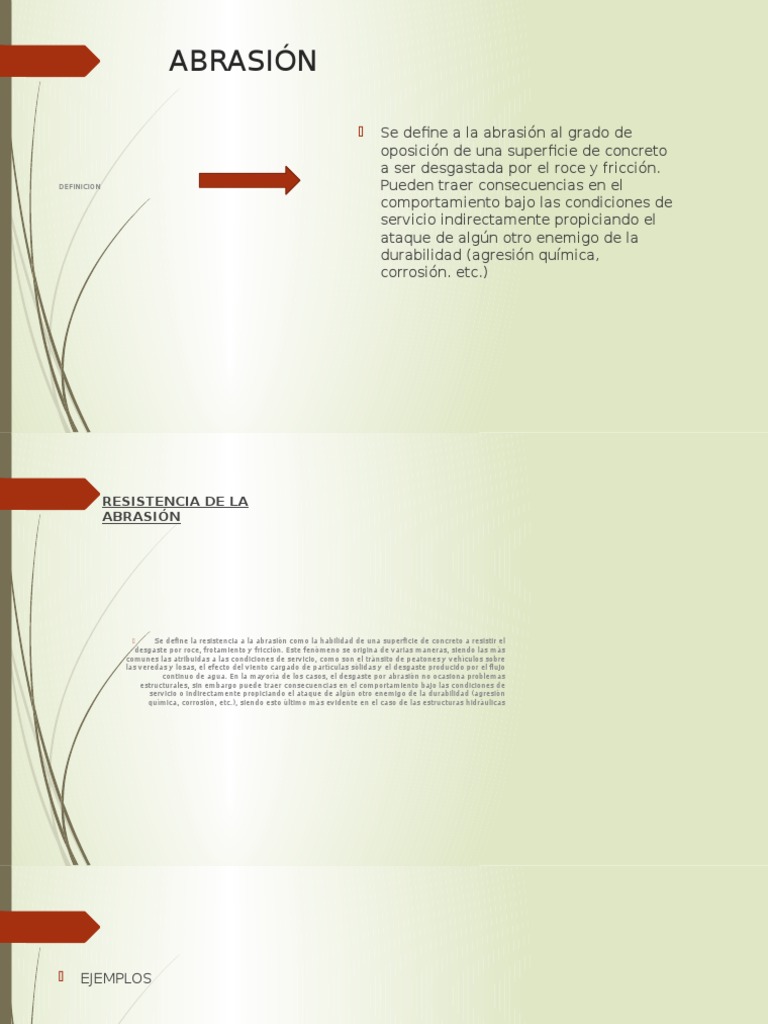ABRASIÓN | PDF | Erosión | Ciencias de la Tierra
