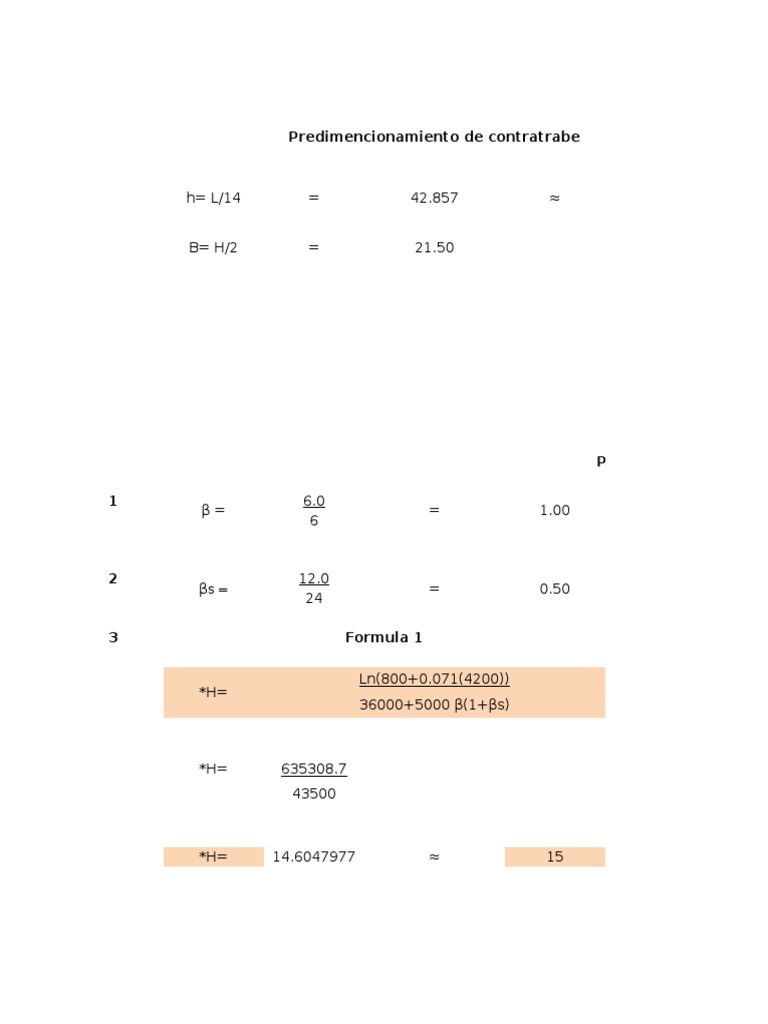 Calculo de Contratrabe | PDF | Tecnología