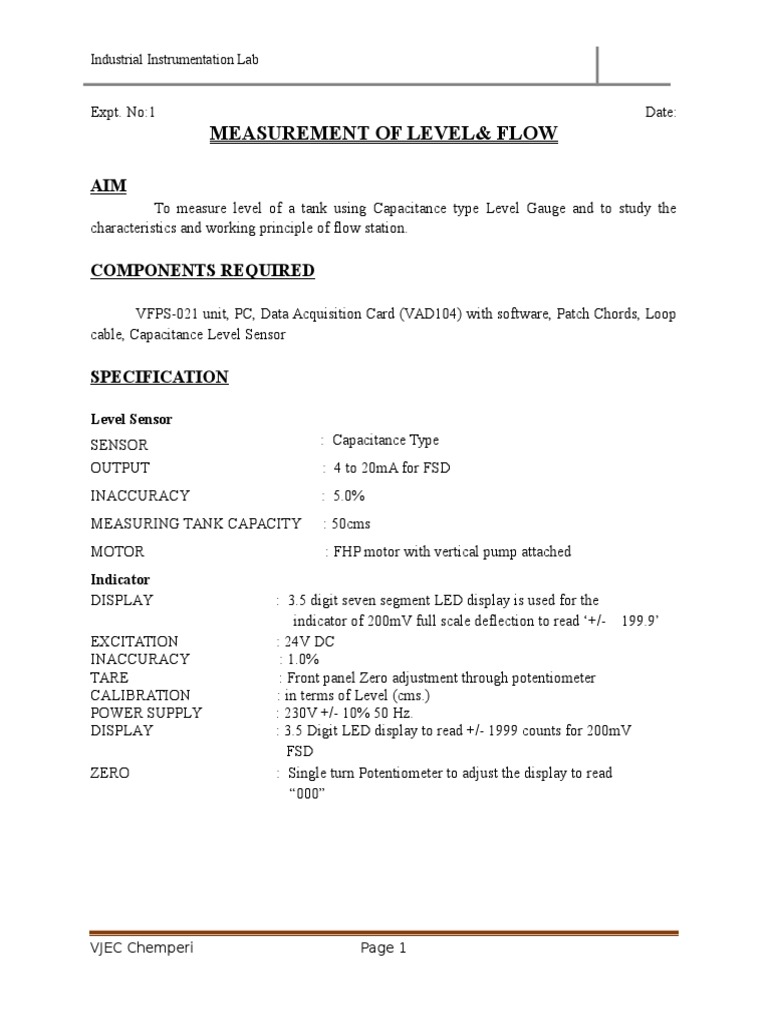 M.tech Lab Manual | PDF | Torque | Ph