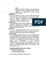G.V. Blacks Classification of Caries | PDF | Animal Anatomy | Health ...
