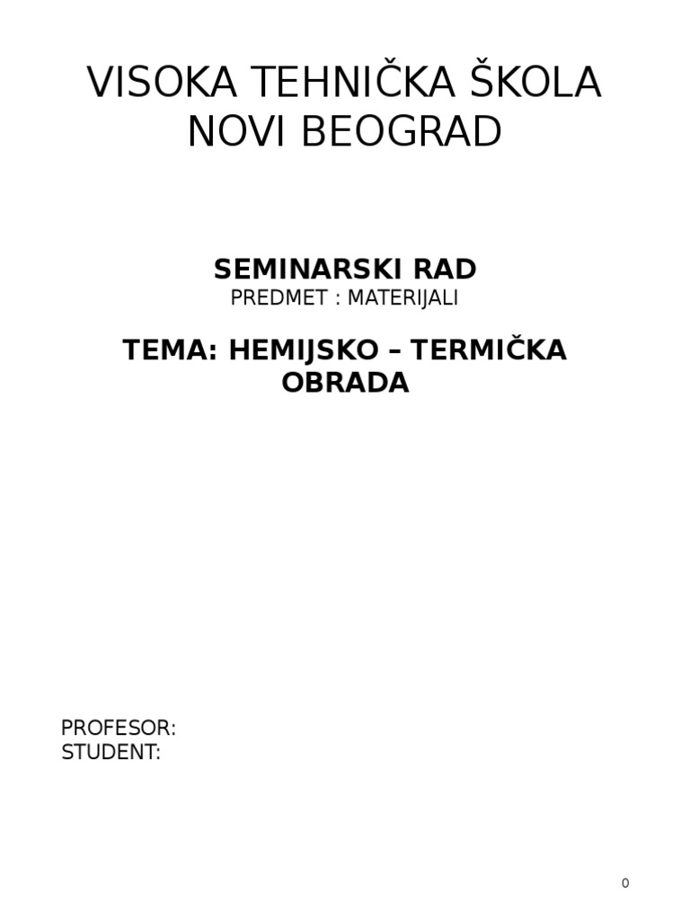 4c029994c8b02-Hemijsko Termicka Obrada | PDF