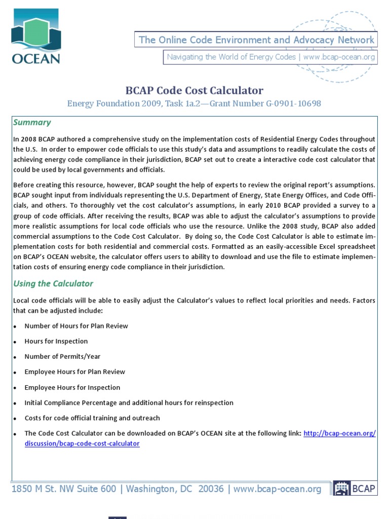Task 1a.1 - Cost Implementation Final | PDF | Regulatory Compliance | Calculator
