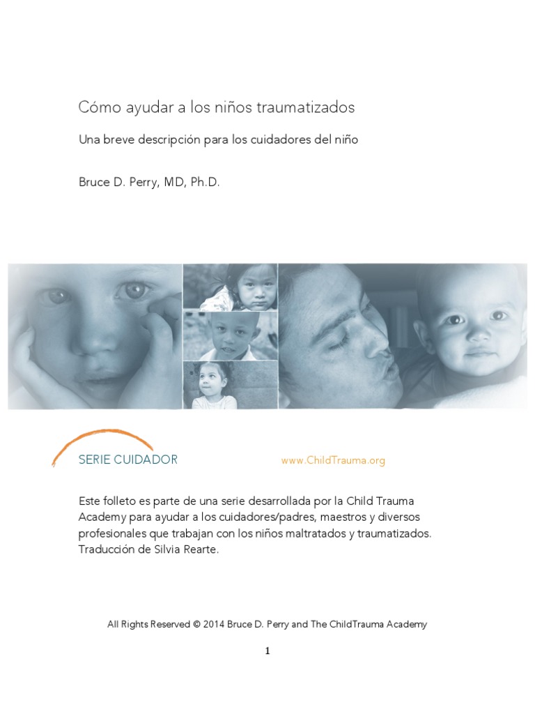 Helping Traumatized Children Caregivers Perry Spanish | PDF | Trauma ...