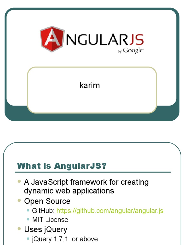 Angularjs Ppt Angular Js Software Engineering