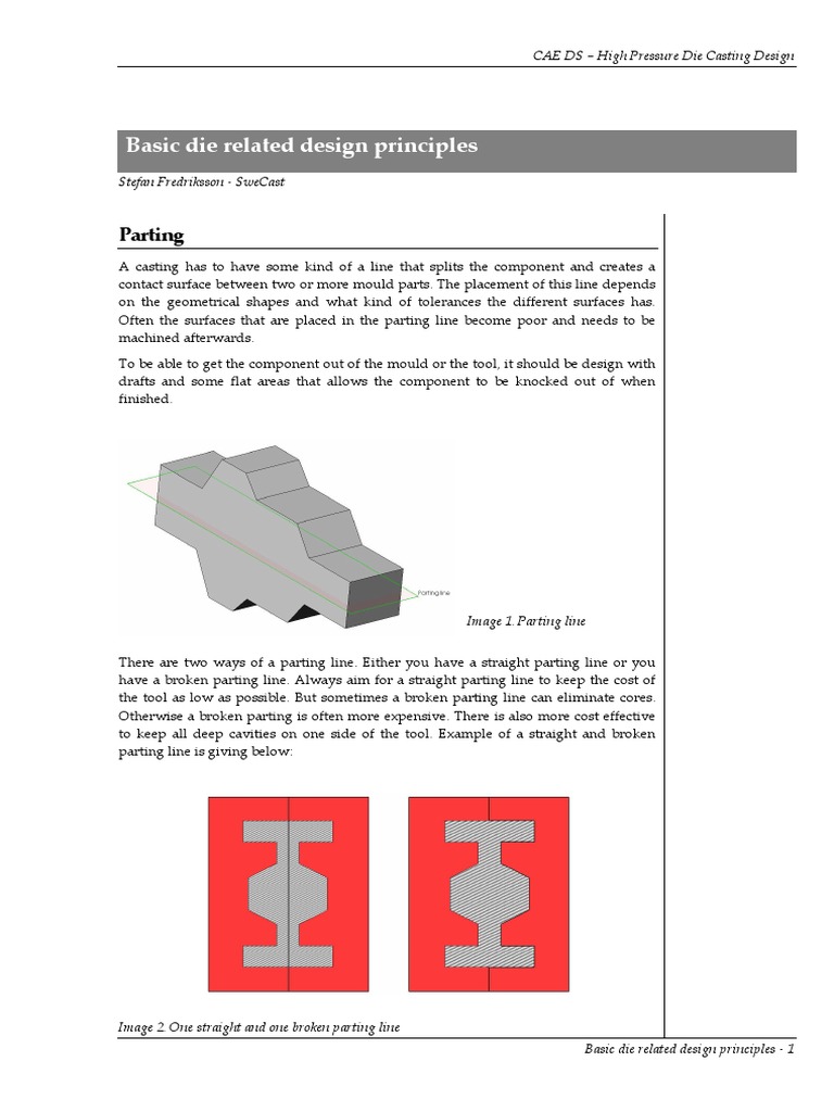 HPDCdesign Basic Principles | PDF | Casting (Metalworking) | Metals