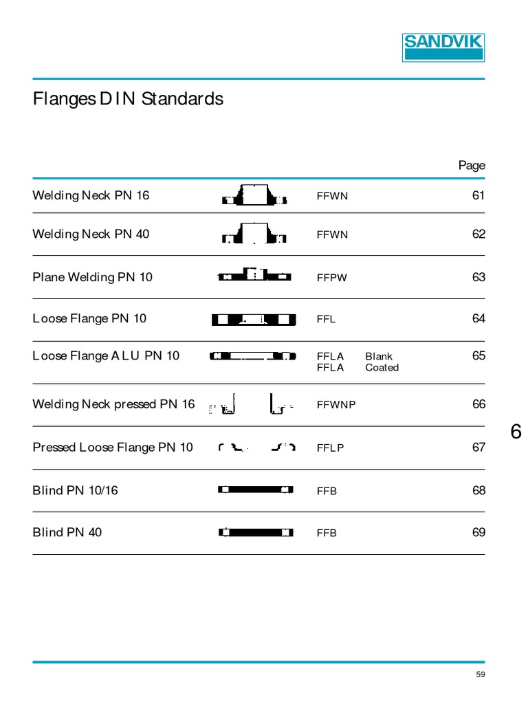 6 DIN Flanges PDF | PDF