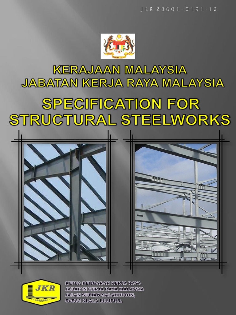 JKR 2020 Building Works Specification | PDF | Screw | Structural Steel