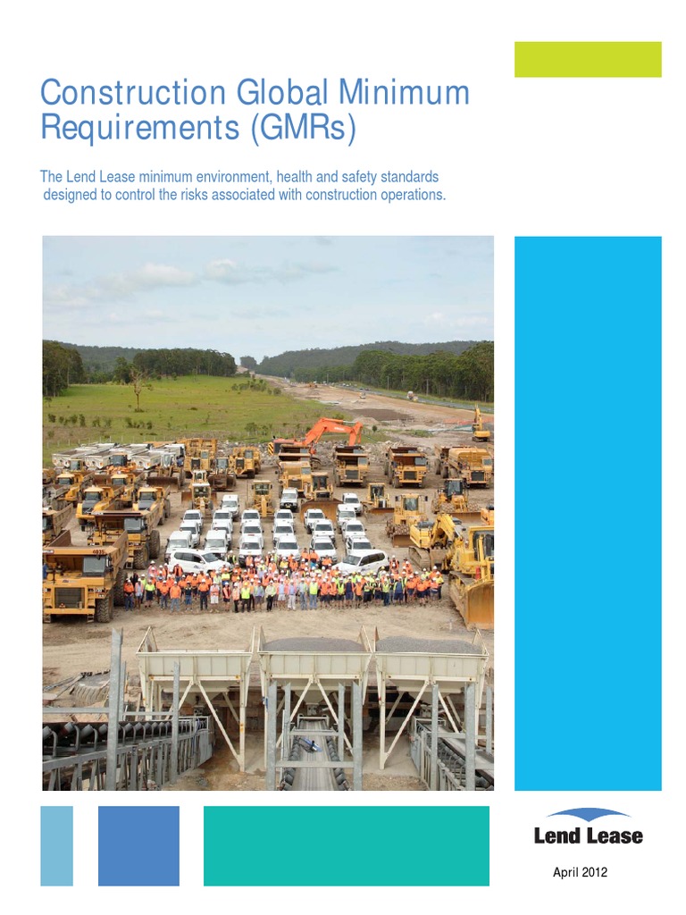 Construction Global Minimum Requirements (GMRS) | Download Free PDF ...