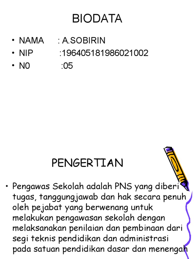 Program Pengawasan Sekolah Sobirin | PDF | Karier & Perkembangan