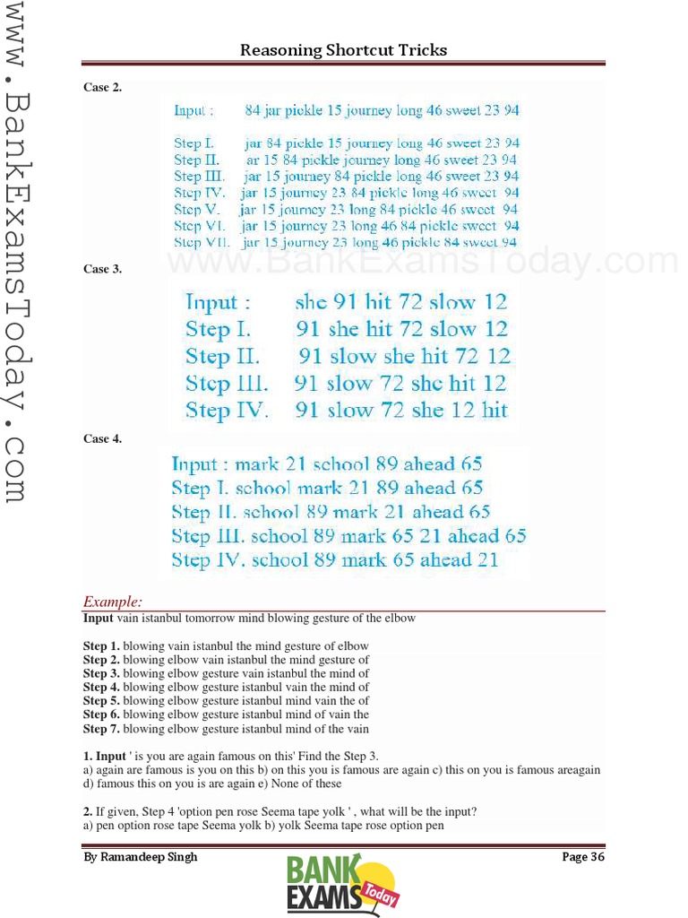 Reasoning Shortcut Techniques Explained | PDF | Teaching Mathematics