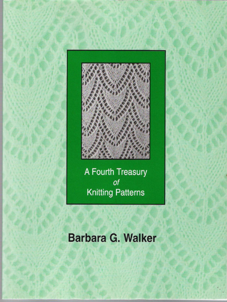 A Fourth Treasury of Knitting Patterns | PDF