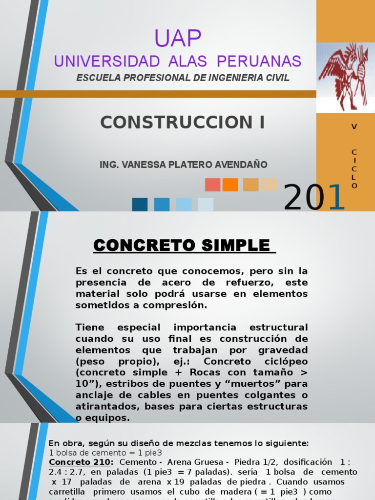 Concreto Simple | PDF | Fundación (Ingeniería) | Hormigón