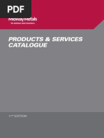 Macsteel Trading Structural Steel Catalogue | PDF | Rolling ...