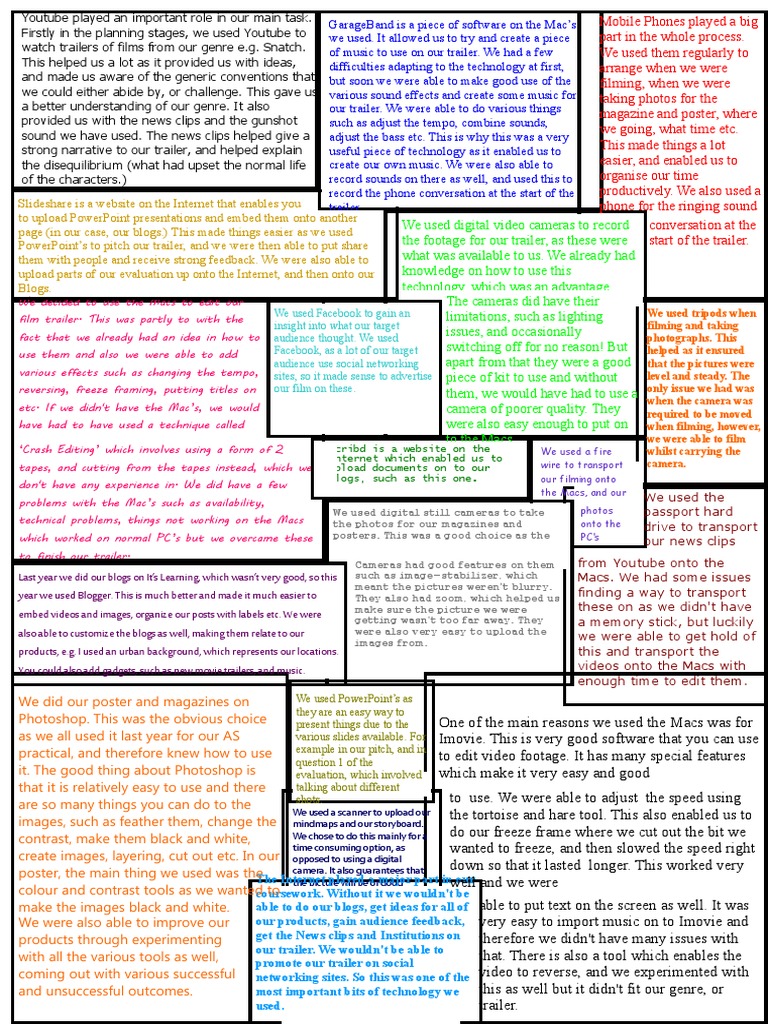 Eval 4 With Writing 2 | PDF | Camera | Adobe Photoshop