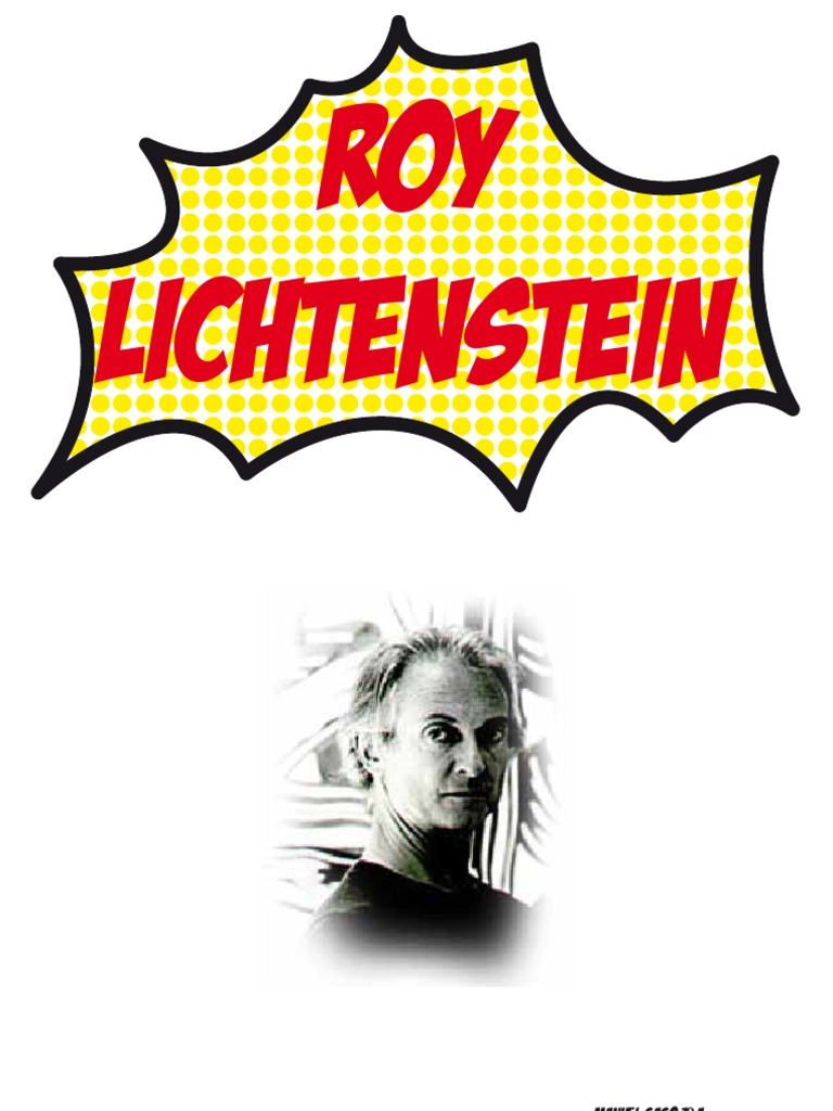 Roy Lichtenstein | PDF | Medios de arte | Pinturas