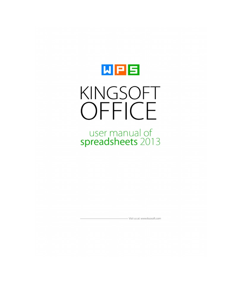 Spreadsheets 2013 User Manual Pdf Pdf Tab Gui Spreadsheet