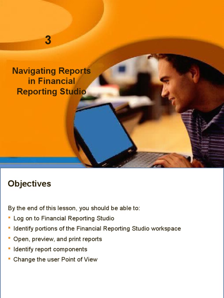 Financial Reporting Studio Guide | PDF | Finance & Money Management